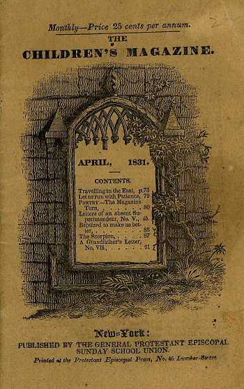 19th-Century Children & What They Read: Covers of Their Magazines (1813 ...